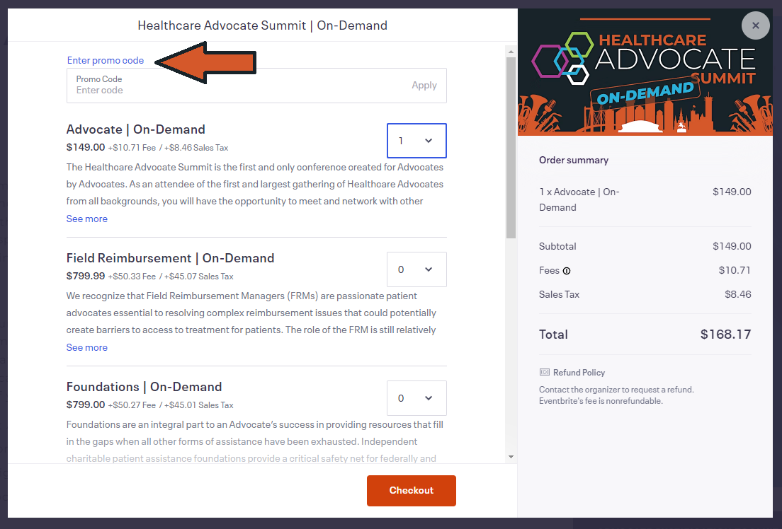Field Reimbursement — Healthcare Advocate Summit